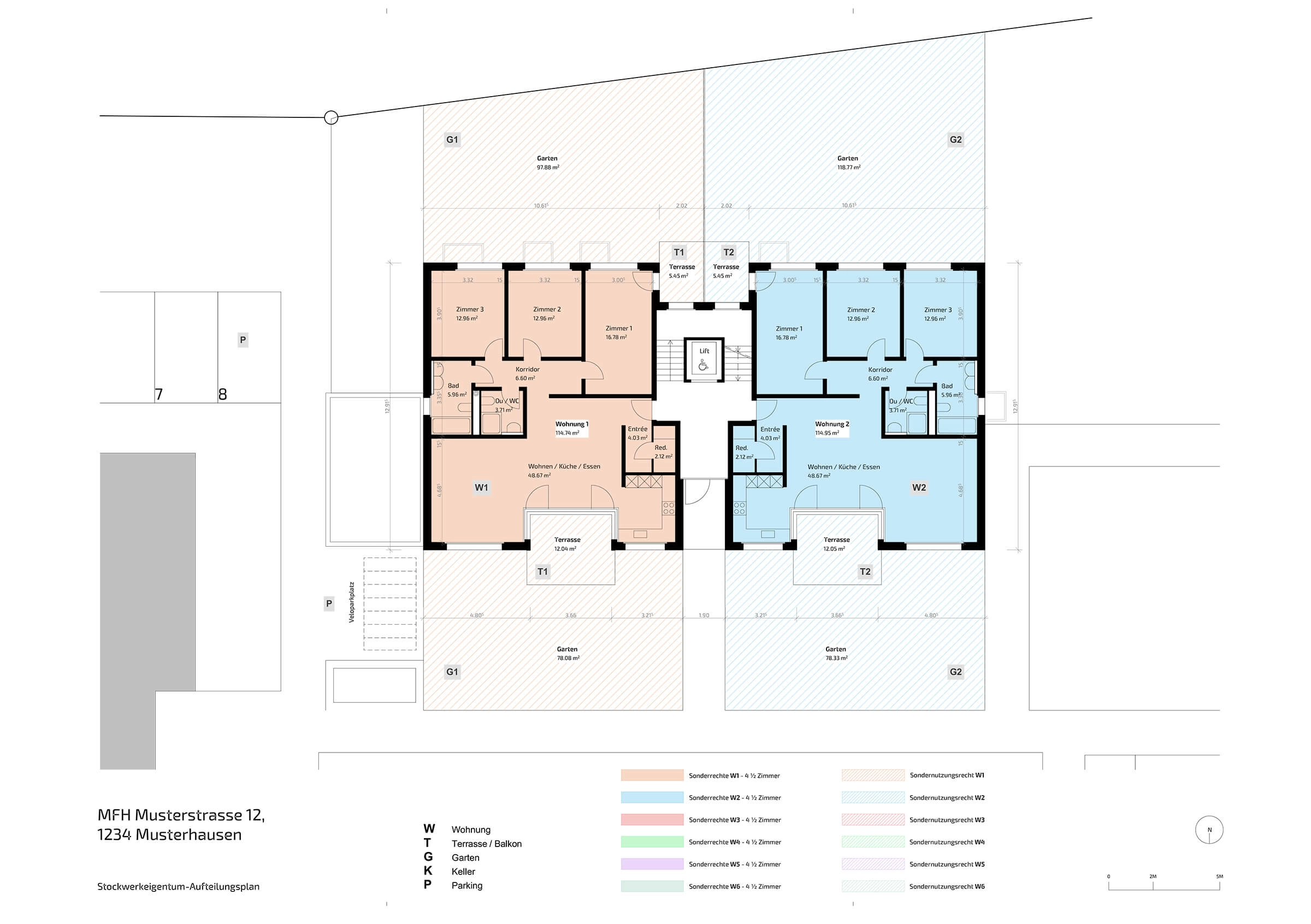 Stockwerkeigentum (STWEG) Aufteilungs-Plan erstellen lassen
